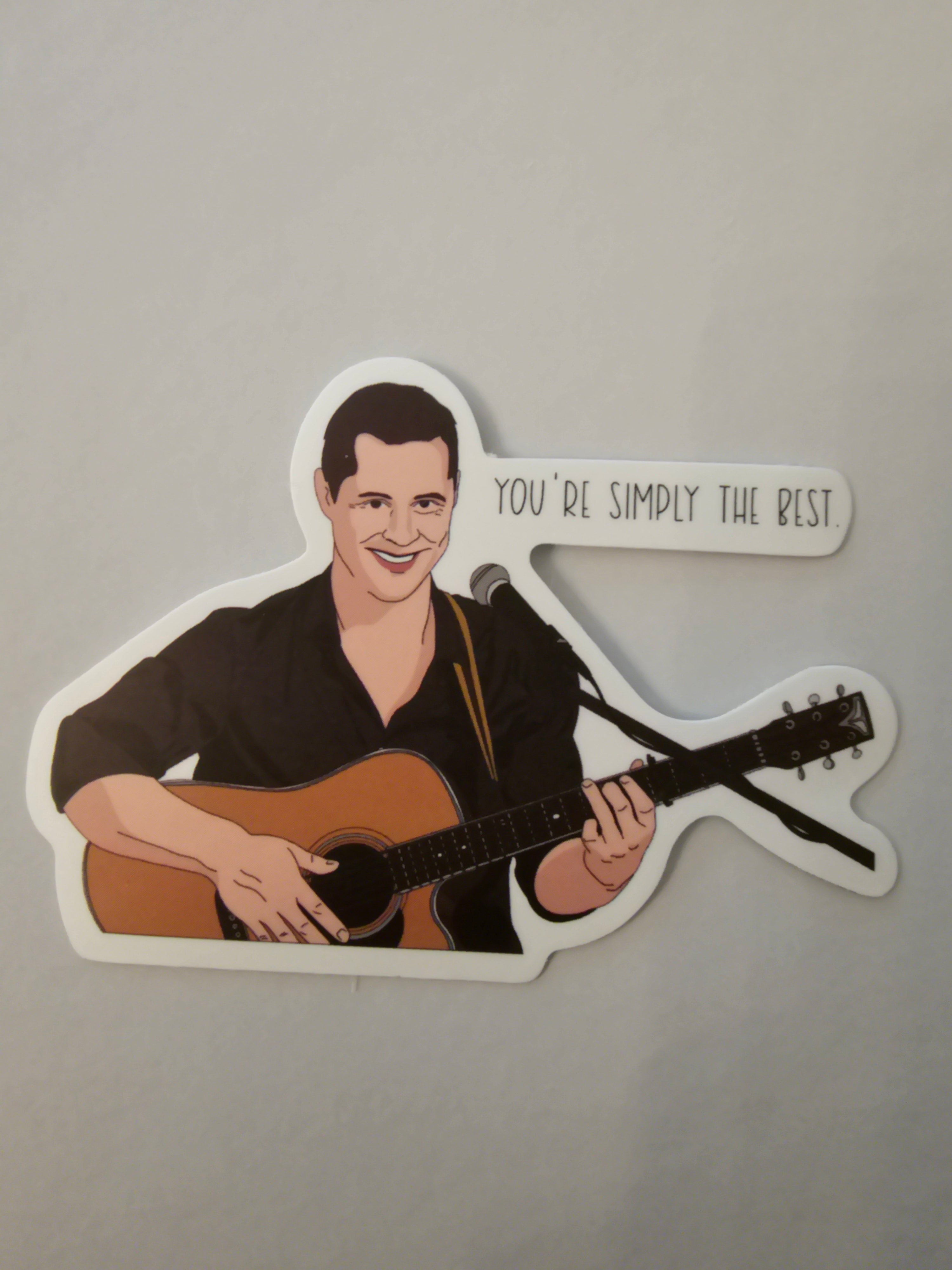 Simply The Best Sticker – Snark Gifts
