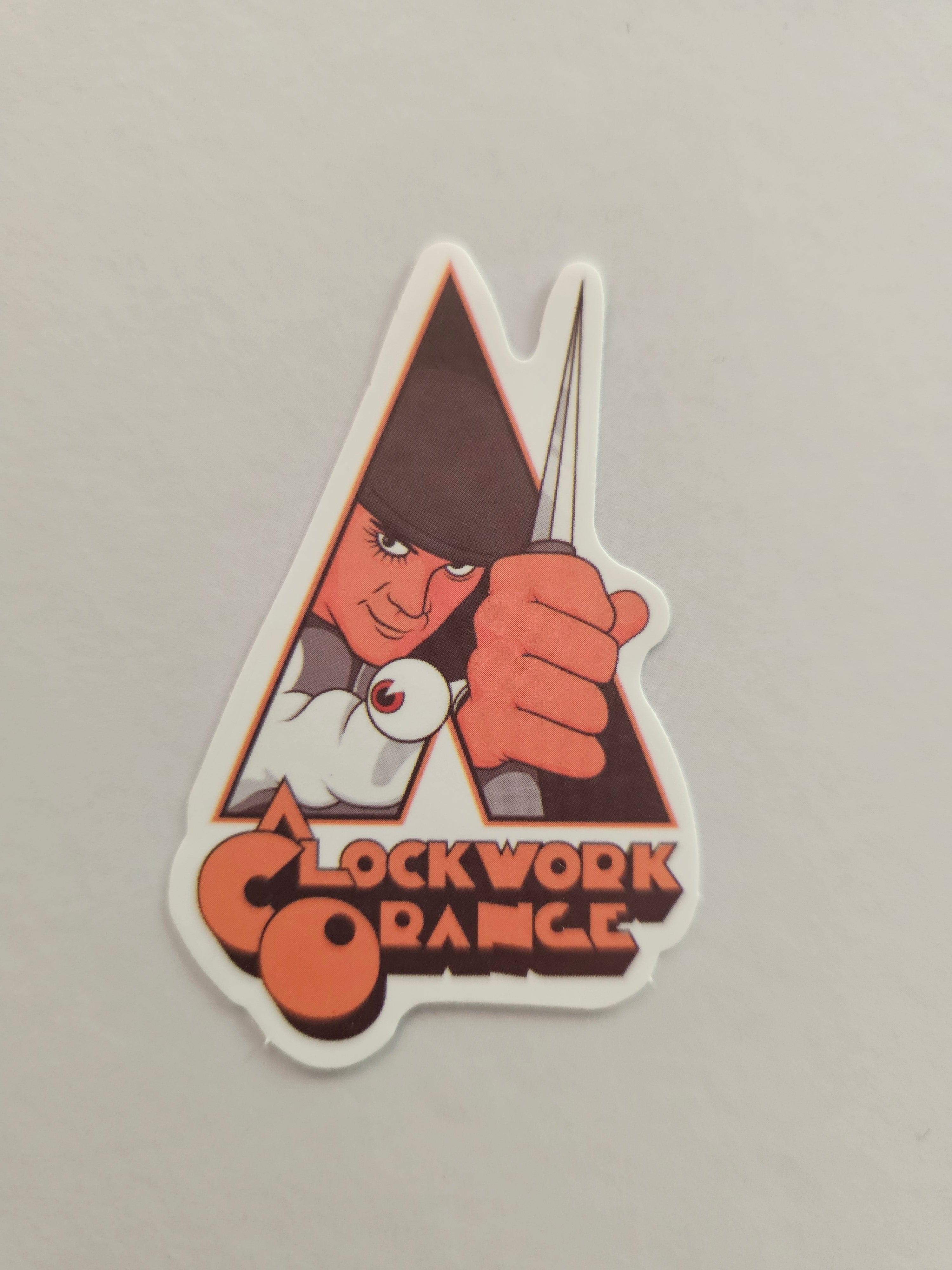 Clockwork Orange Sticker – Snark Gifts